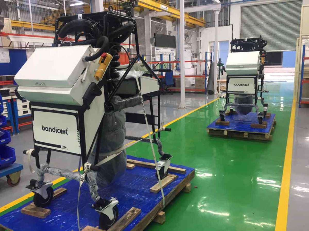 BANDICOOT - MANHOLE CLEANING ROBOT - A SOCIAL DESIGN LIBRARY